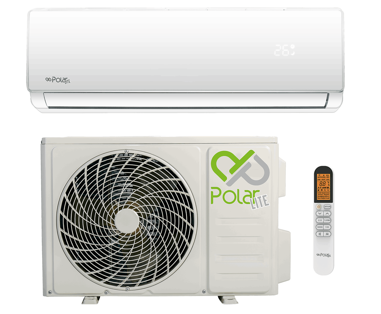 Polar Lite 25SDLA split inverteres klímaszett - Polarklíma